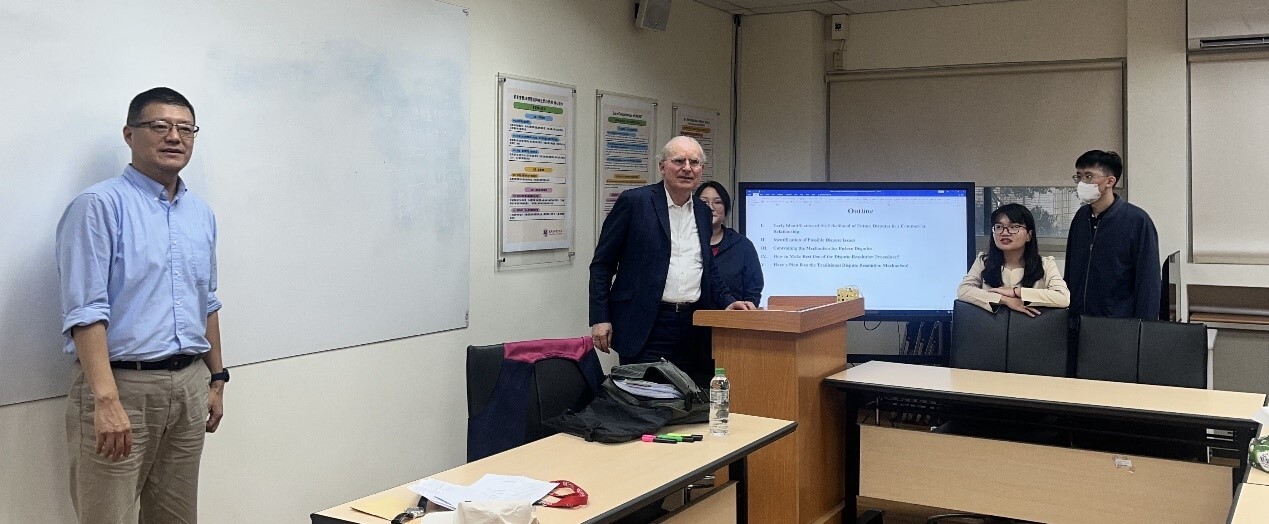 [Activity] Prof. Dr. Stephan Wilske from Gleiss Lutz, Germany, visited ...